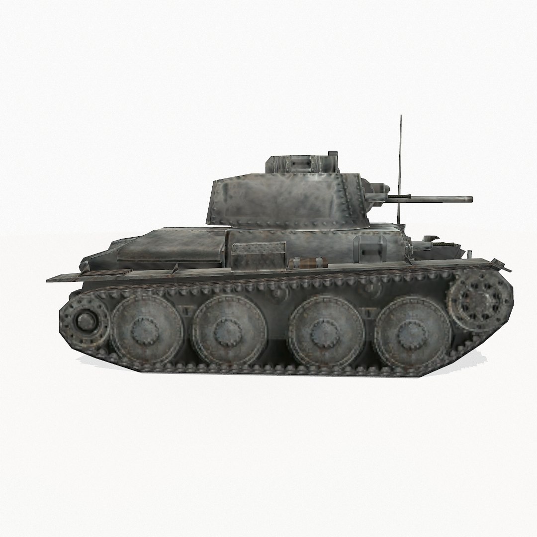 3d Model Stridsvagn 41 Strv Tank