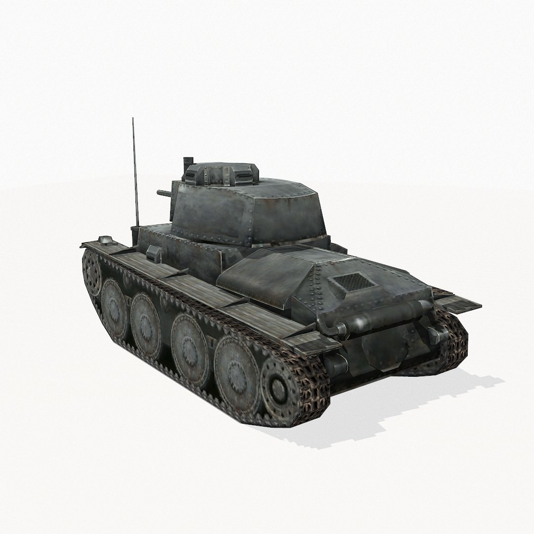 3d Model Stridsvagn 41 Strv Tank