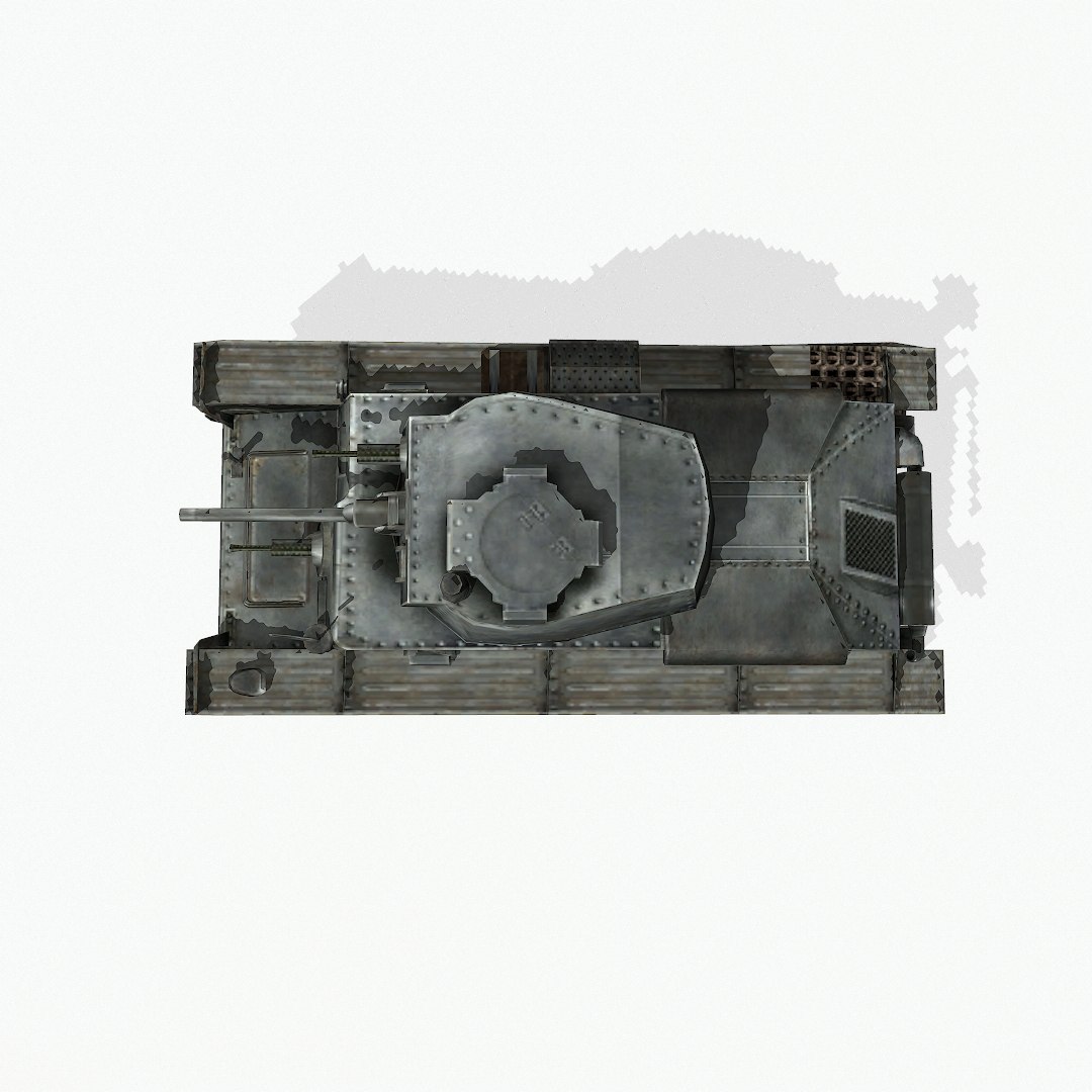 3d Model Stridsvagn 41 Strv Tank