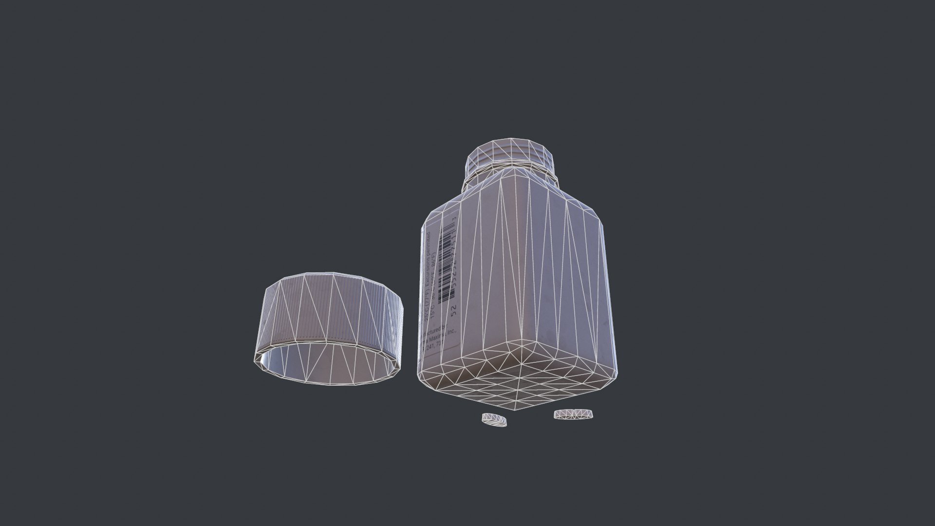 Pills Oxyprofen 3D - TurboSquid 1727129