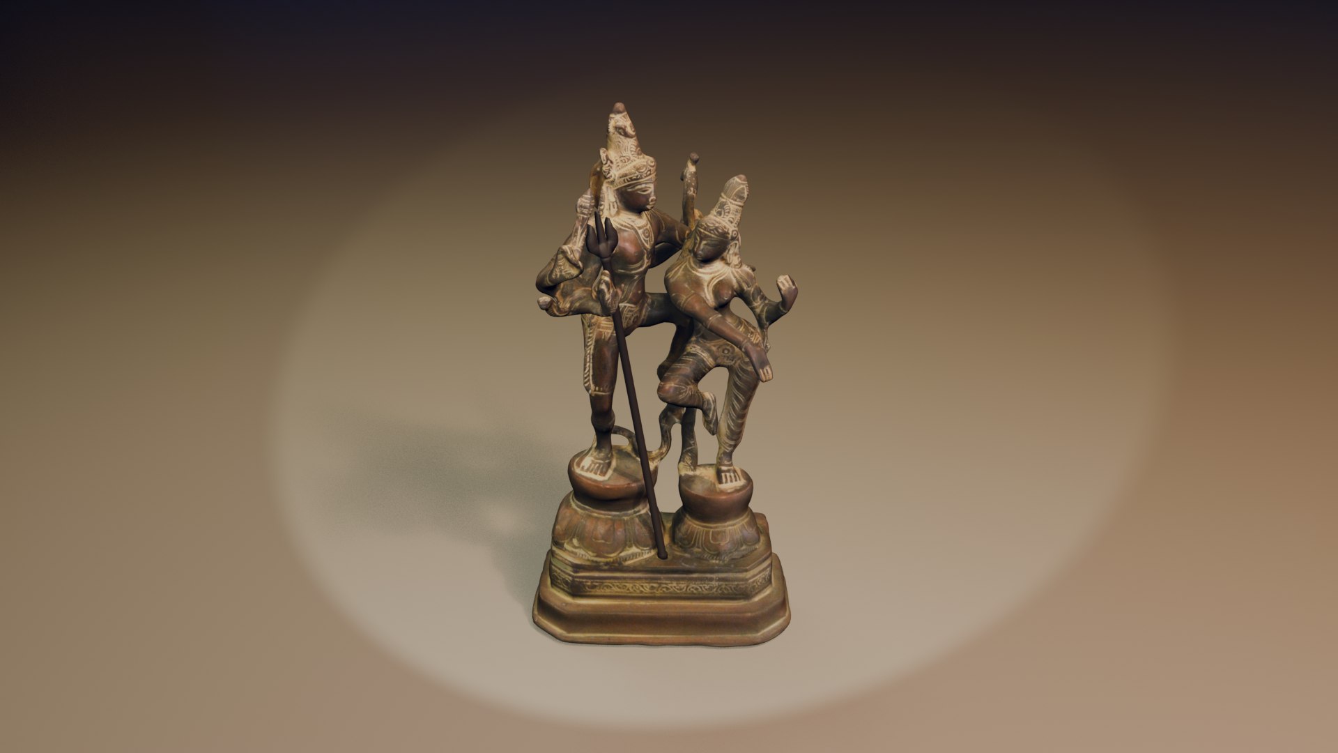 Free 3D Model Shiva And Parvati 3D Model - TurboSquid 2270077