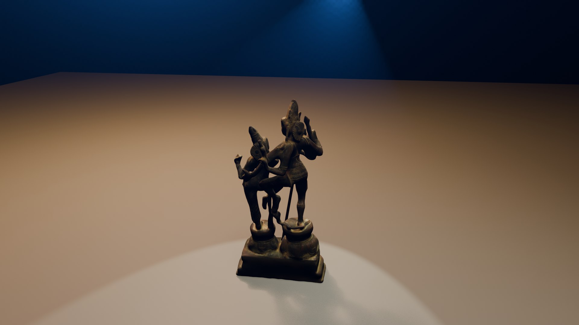 Free 3D Model Shiva And Parvati 3D Model - TurboSquid 2270077
