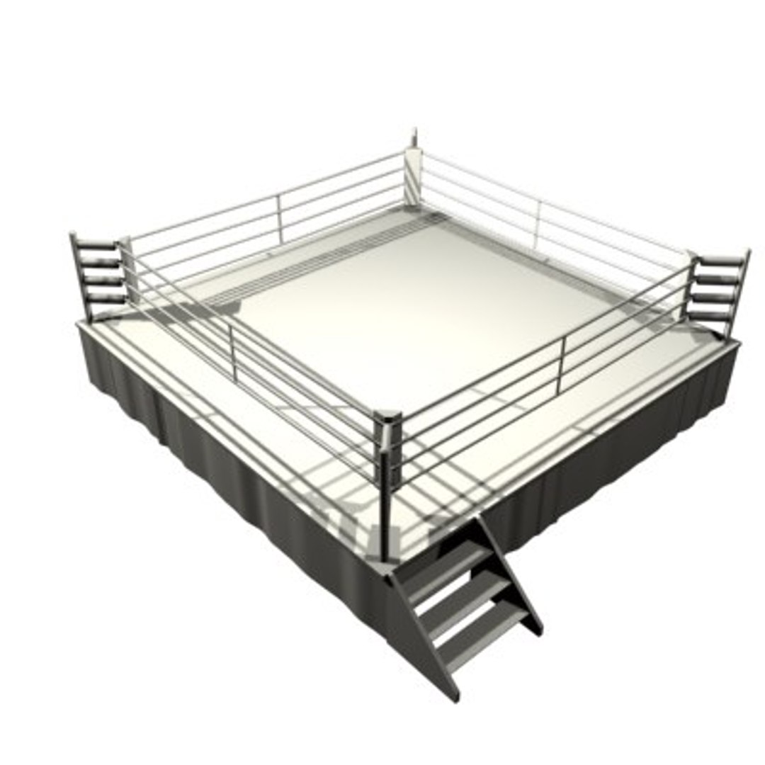 3d Model Boxing Ring