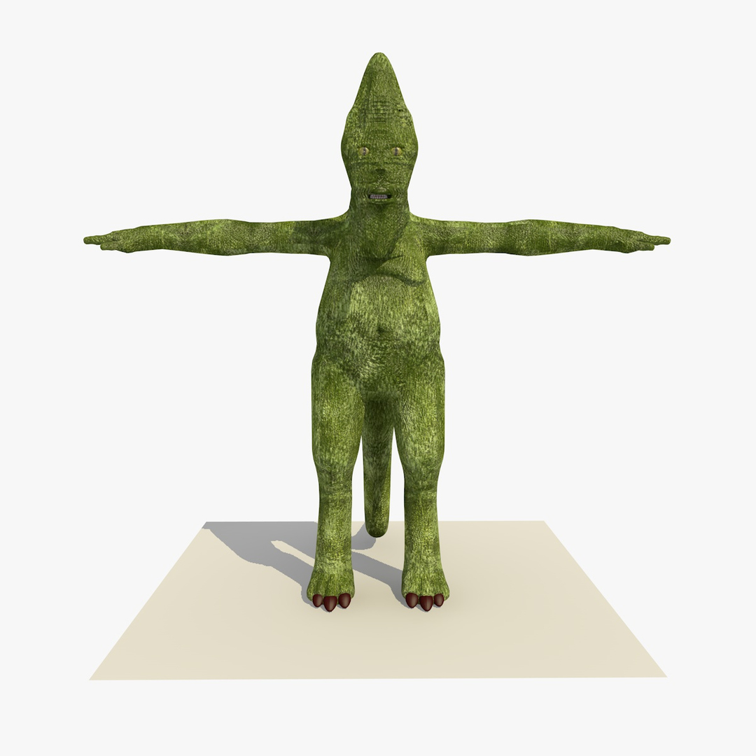 3d alien 2 model
