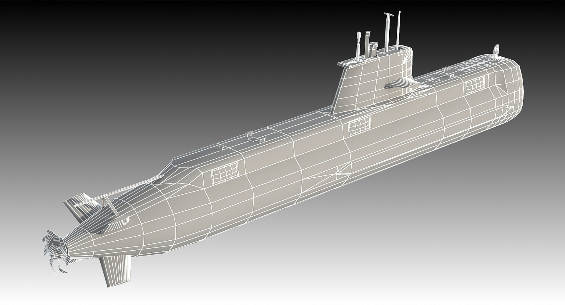 Hmas collins ssg 3D model - TurboSquid 1177150