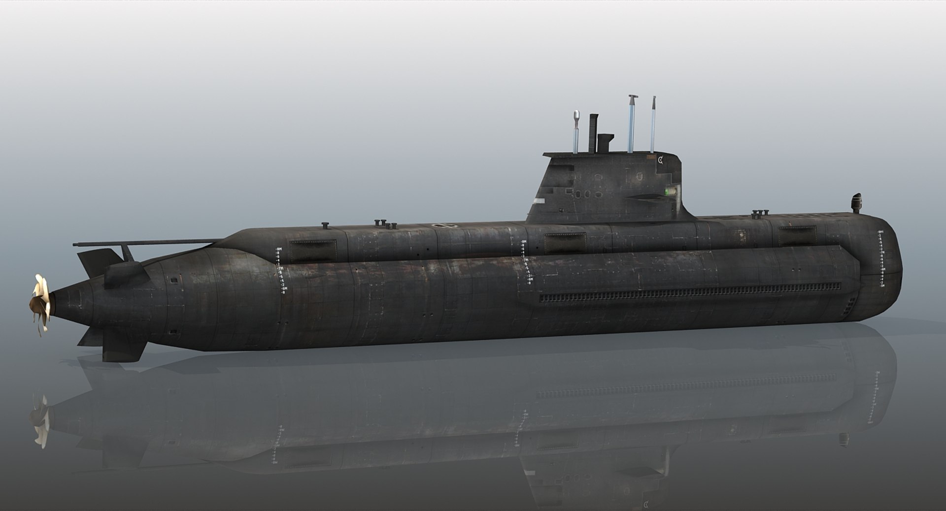 Hmas collins ssg 3D model - TurboSquid 1177150