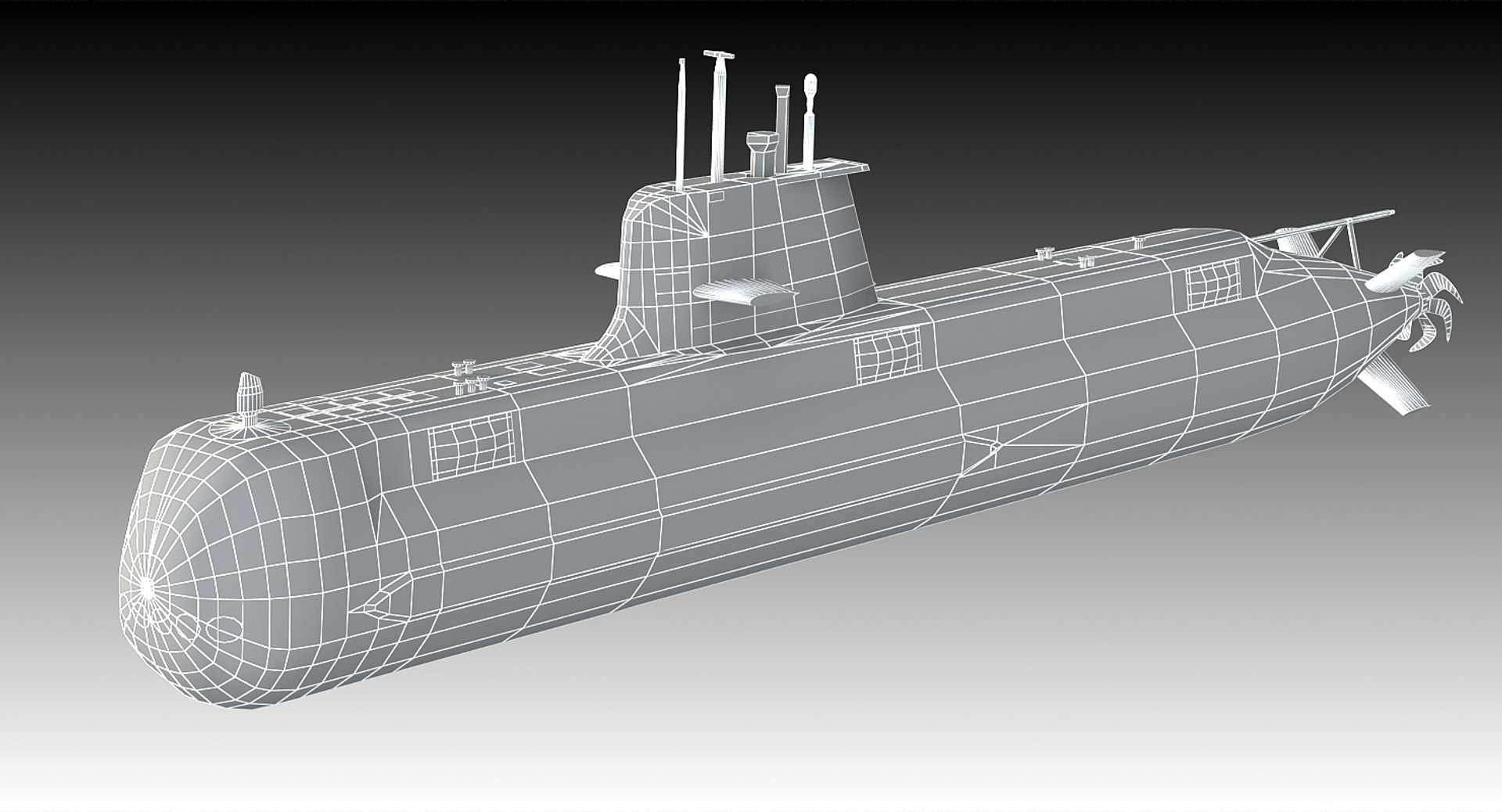 Hmas collins ssg 3D model - TurboSquid 1177150