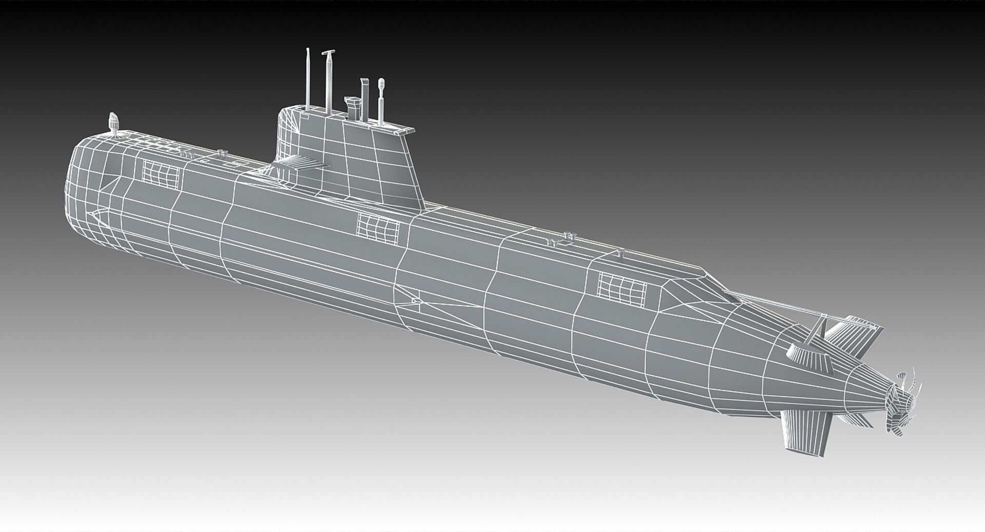 Hmas collins ssg 3D model - TurboSquid 1177150