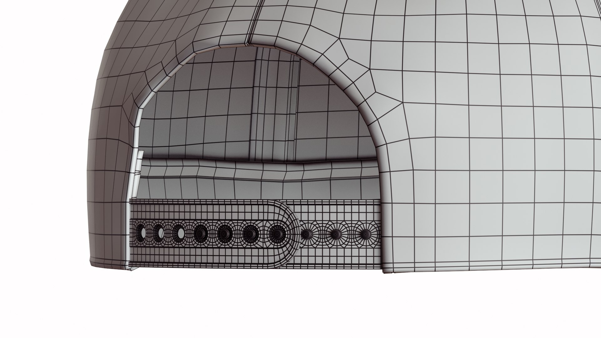 Snapback cap 3D model - TurboSquid 1484242