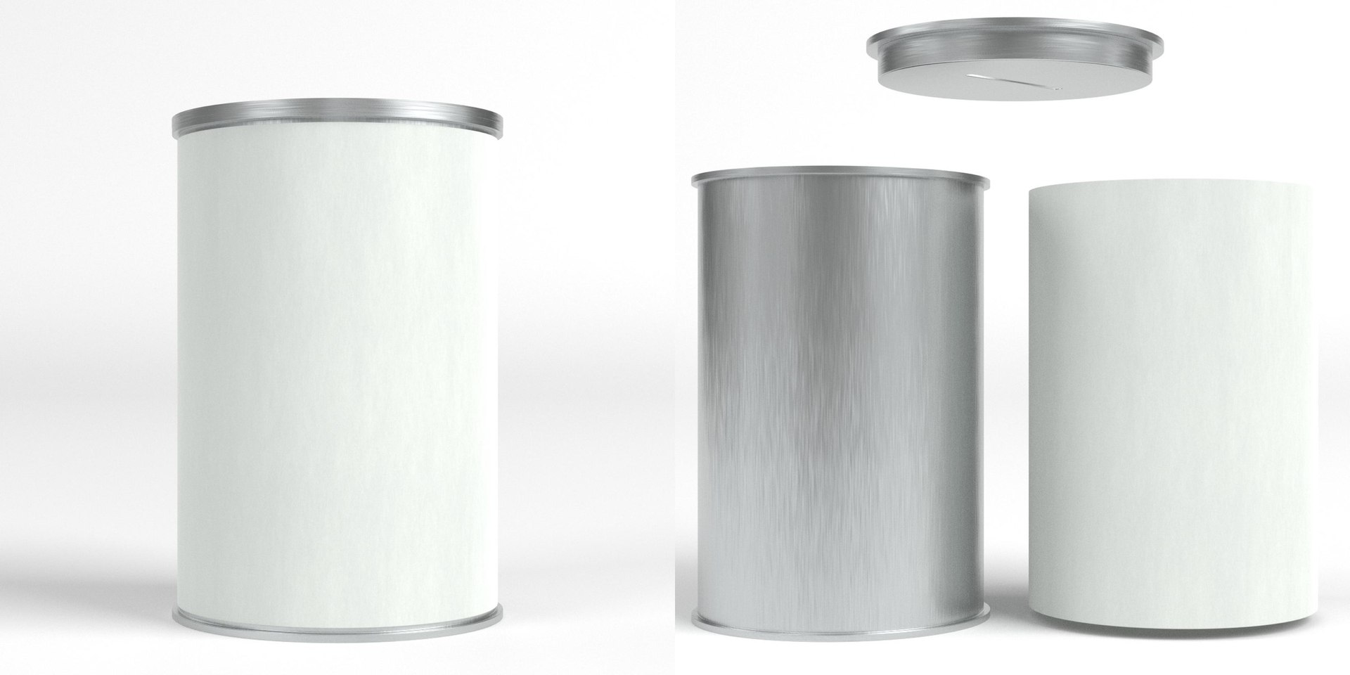 Cylindrical Money Box 3D Model - TurboSquid 2124034