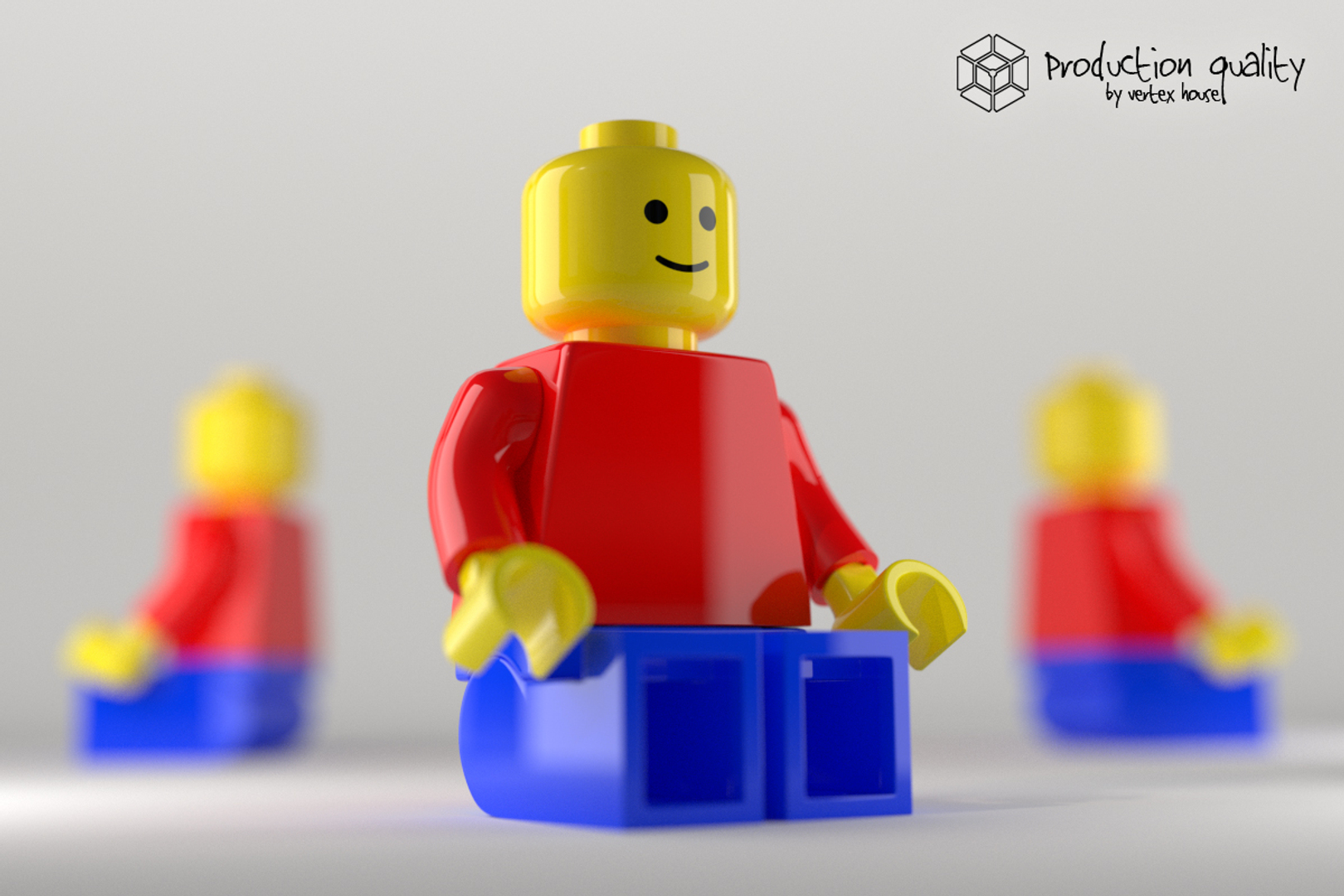 lego generic figure 3d max