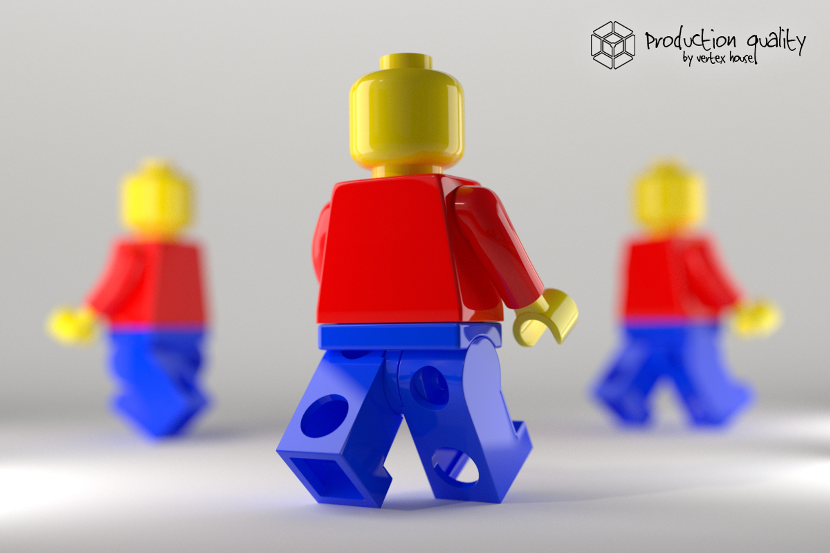lego generic figure 3d max