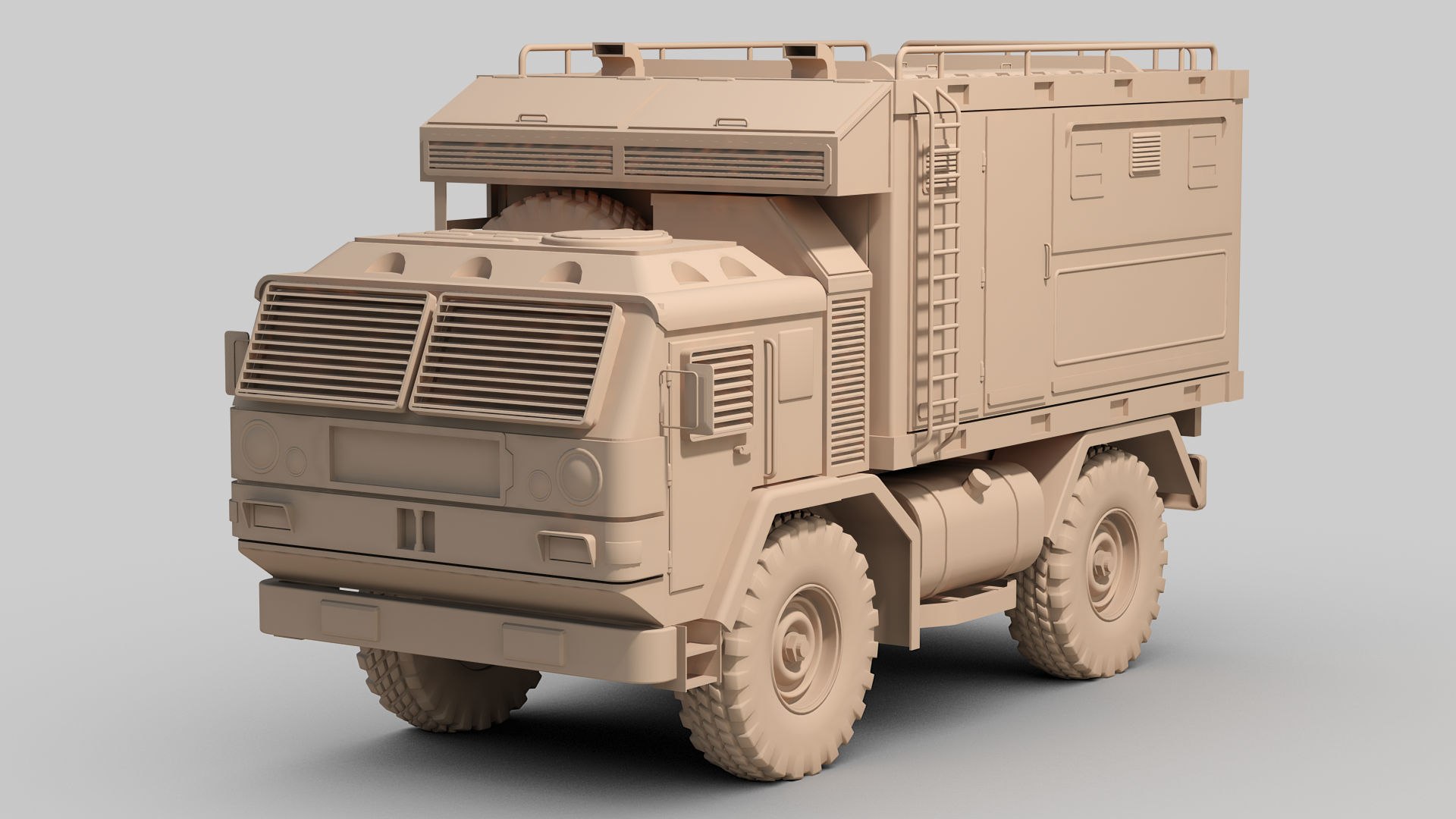 Goliath Military Truck Concept 3D Model - TurboSquid 2268537