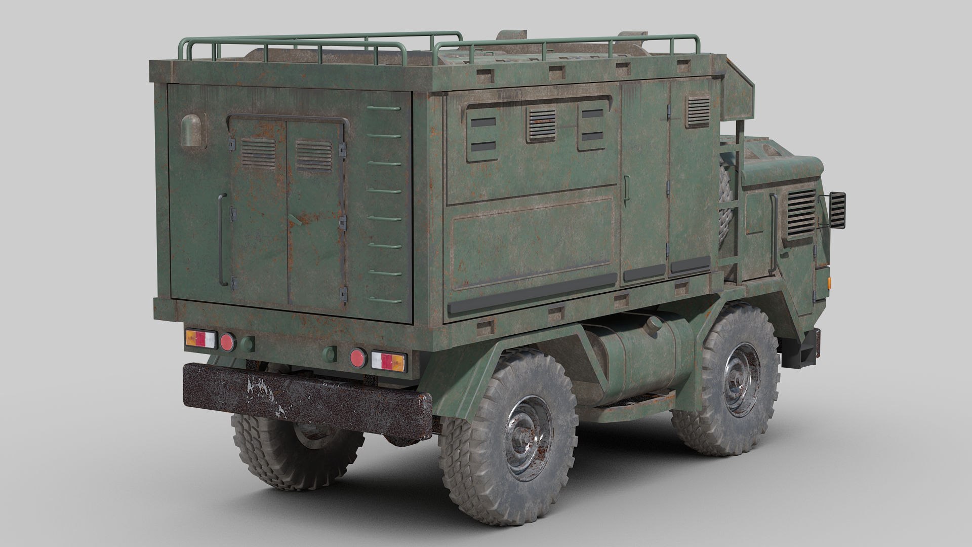 Goliath Military Truck Concept 3D Model - TurboSquid 2268537
