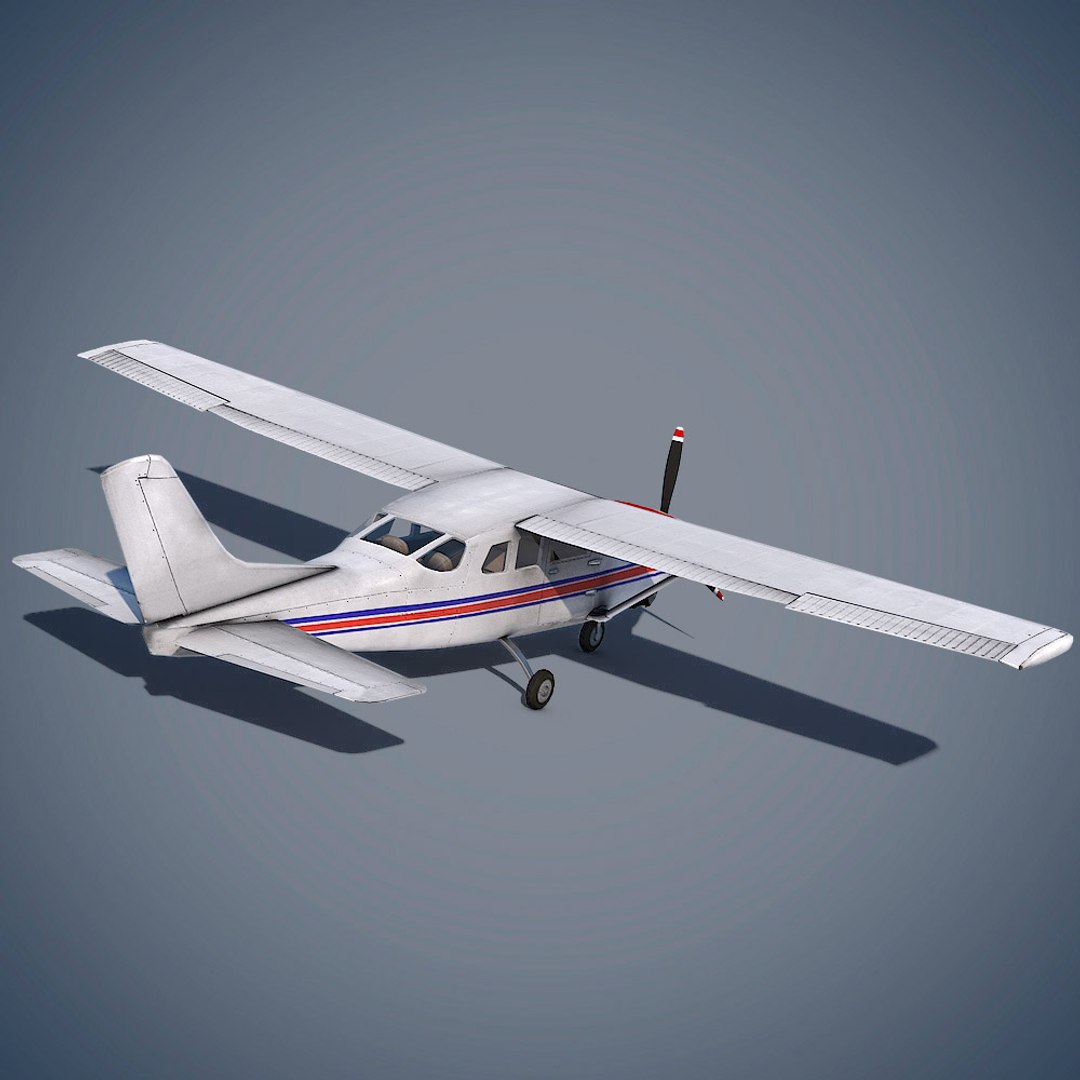 Cessna 206 Stationair 3D | 1146406 | TurboSquid