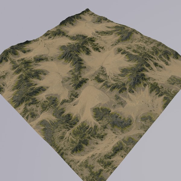 3D terrain maps - TurboSquid 1388907