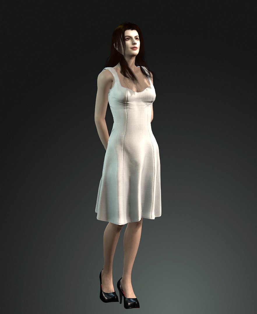 3D Women Character Design Actor - TurboSquid 1533846