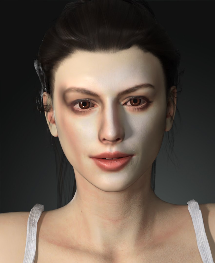 3D Women Character Design Actor - TurboSquid 1533846