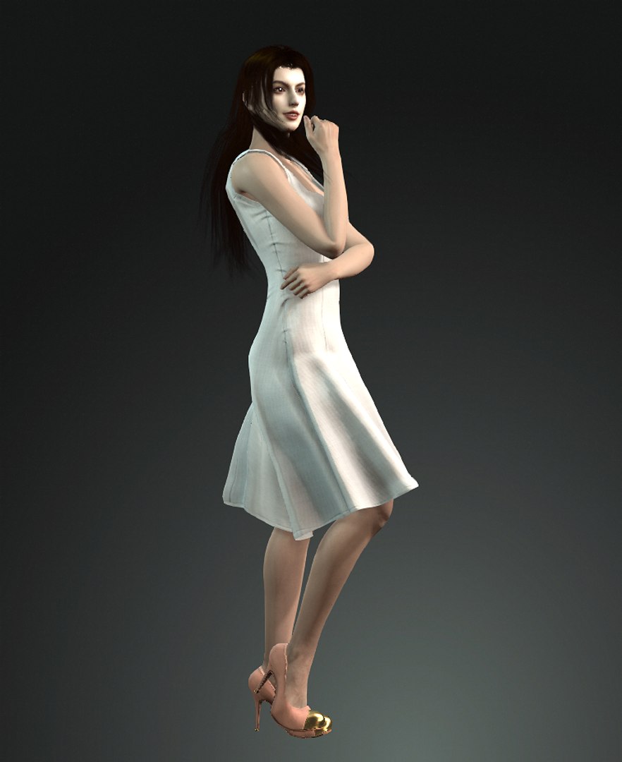 3D Women Character Design Actor - TurboSquid 1533846