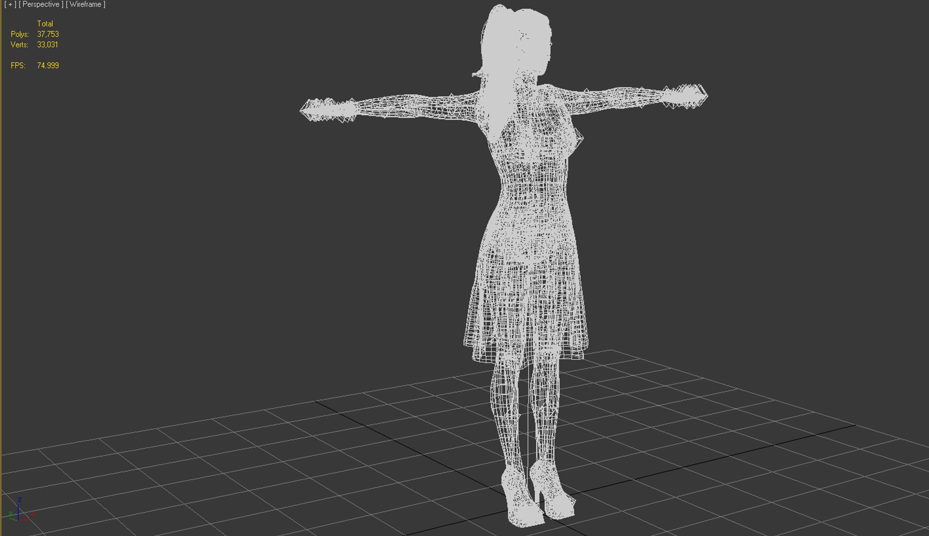 3D Women Character Design Actor - TurboSquid 1533846