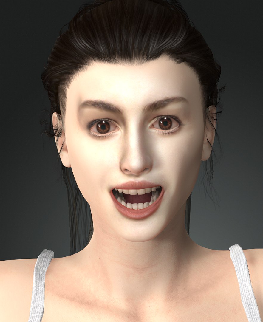 3D Women Character Design Actor - TurboSquid 1533846