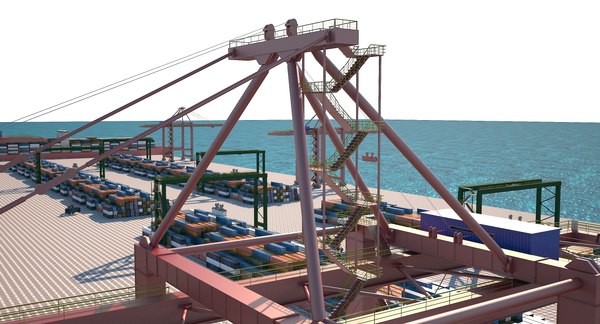 3D port - TurboSquid 1225821