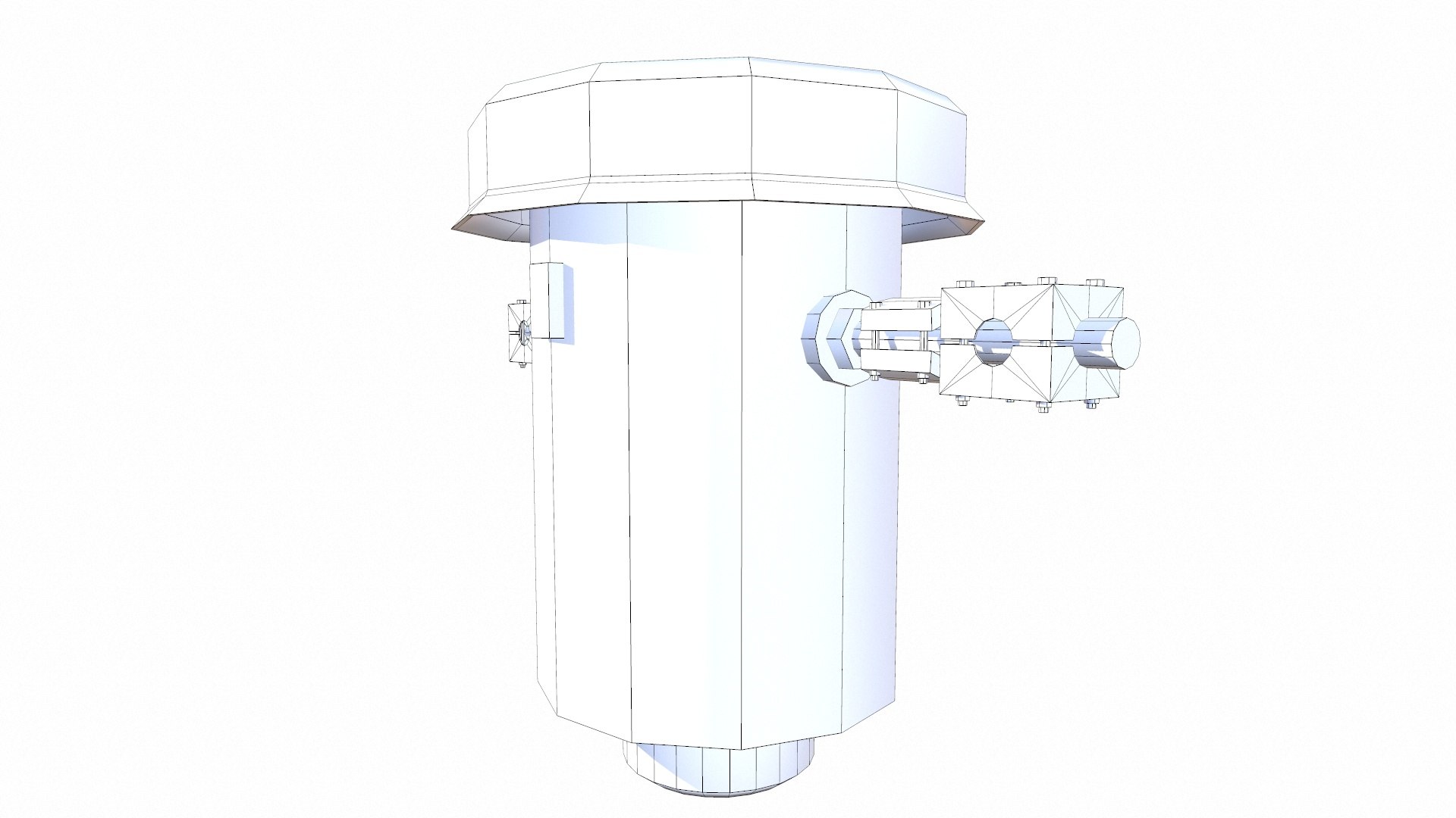 3D 3D Fuel Filter Model - TurboSquid 2328752