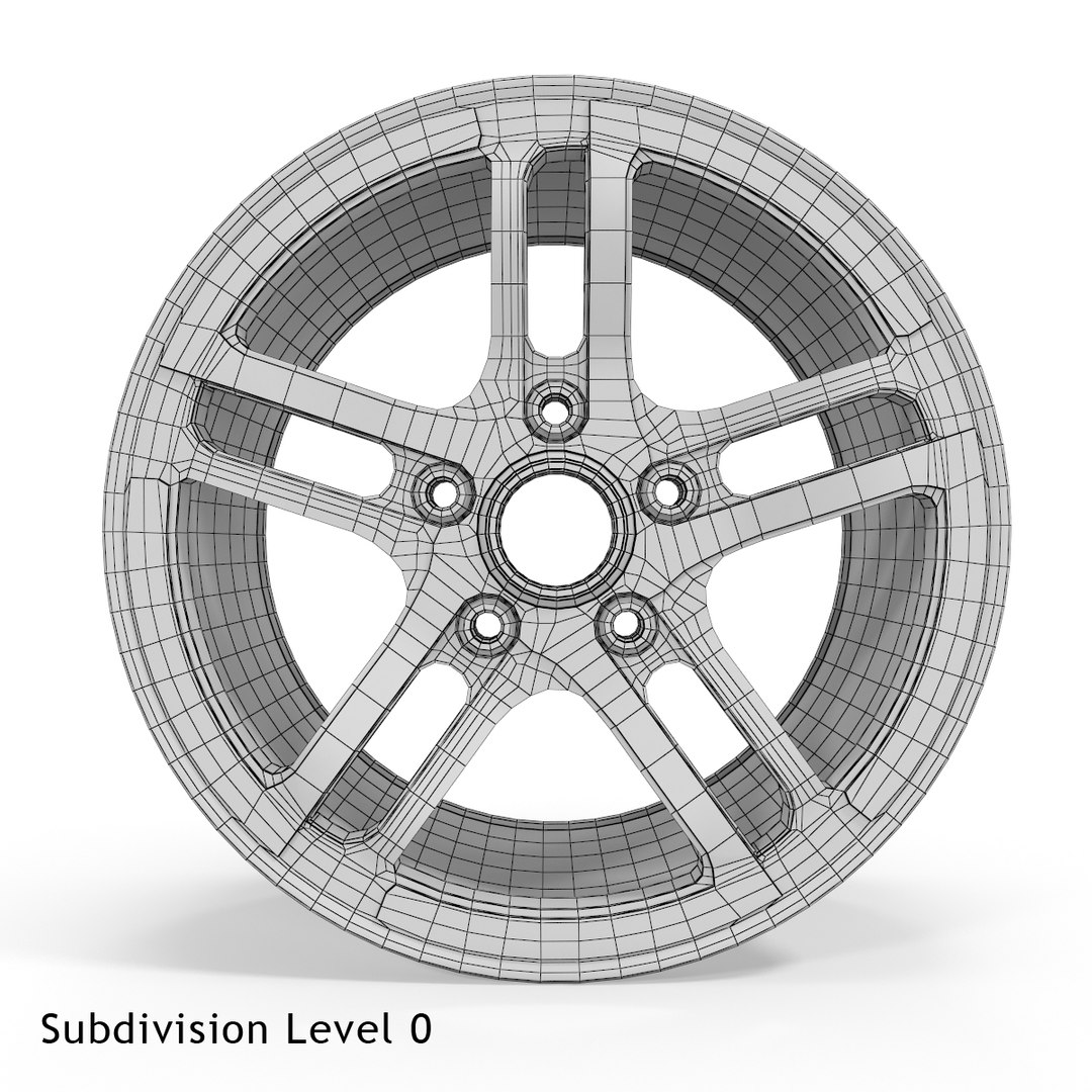 Tuning Rim 3d Model
