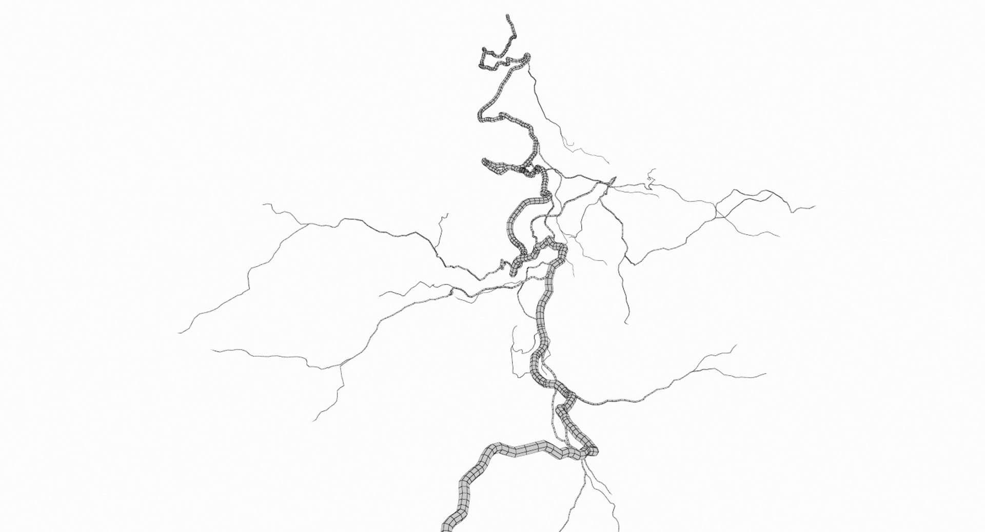 Realistic Cloud To Ground Lightning - CG-17 3D - TurboSquid 2176419
