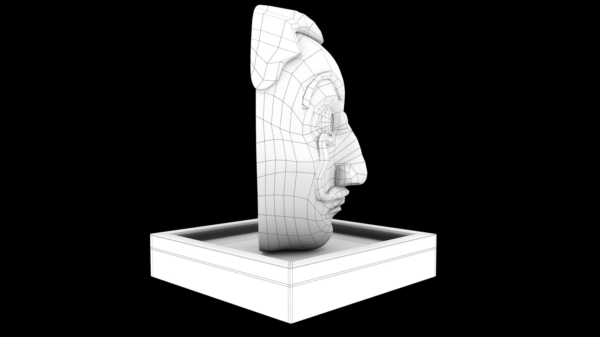 Money Heist Dali 3D Model - TurboSquid 1577289