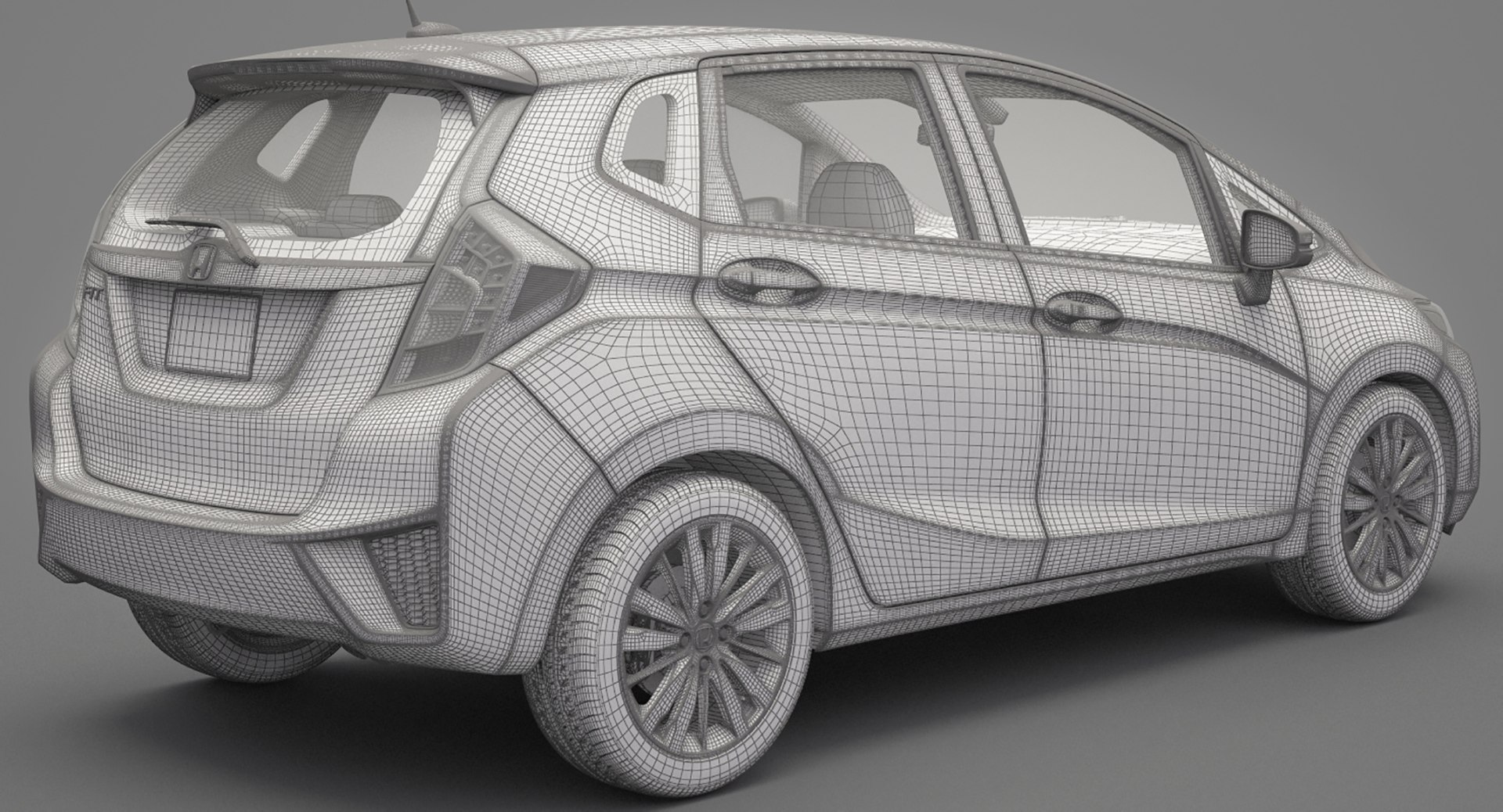 Honda Fit 3D Model - TurboSquid 2356370