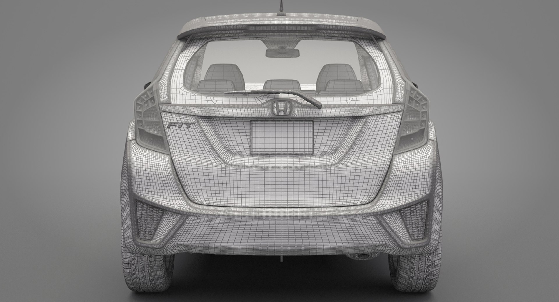 Honda Fit 3D Model - TurboSquid 2356370