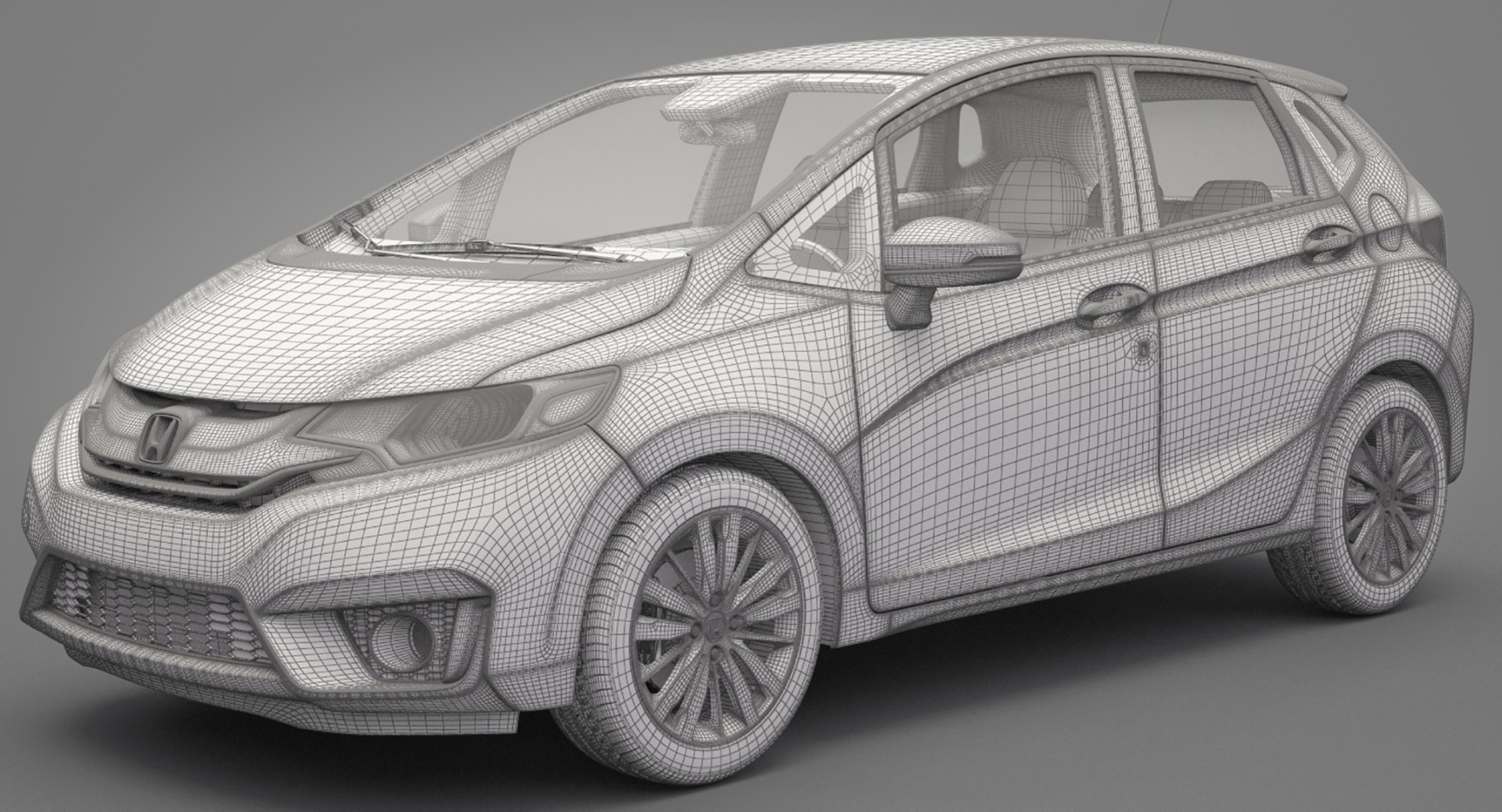 Honda Fit 3D Model - TurboSquid 2356370