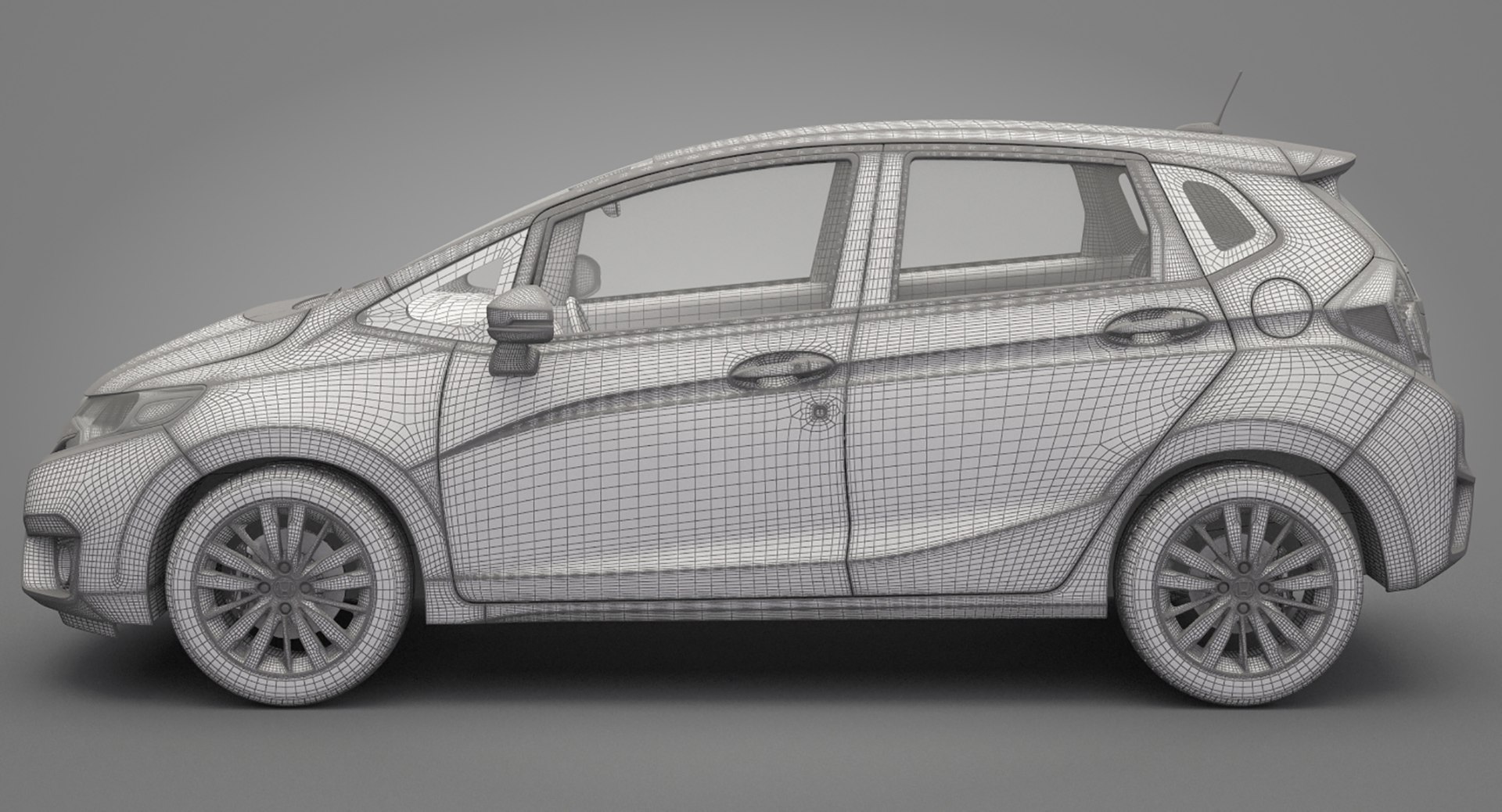 Honda Fit 3D Model - TurboSquid 2356370