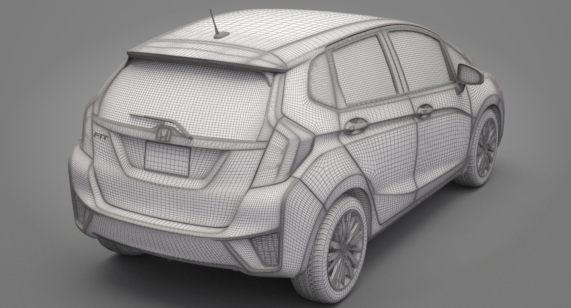 Honda Fit 3D Model - TurboSquid 2356370