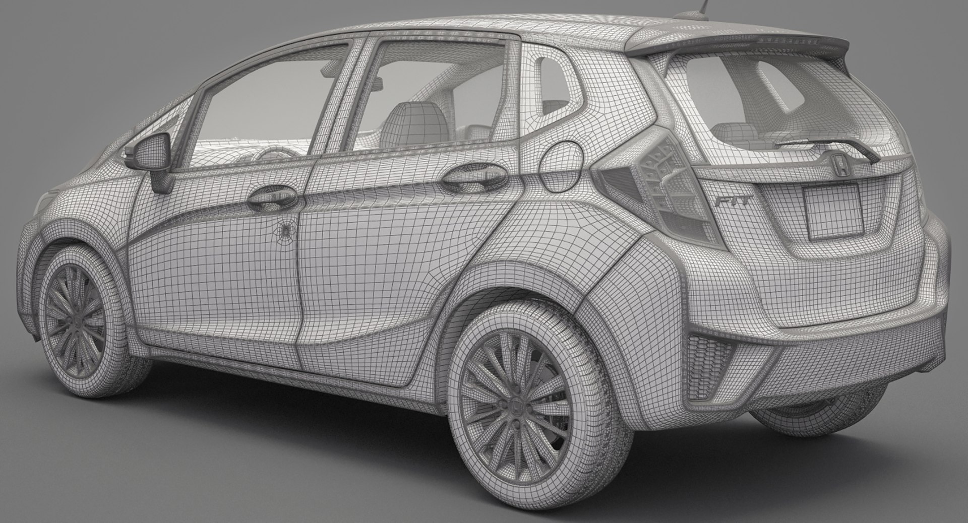 Honda Fit 3D Model - TurboSquid 2356370