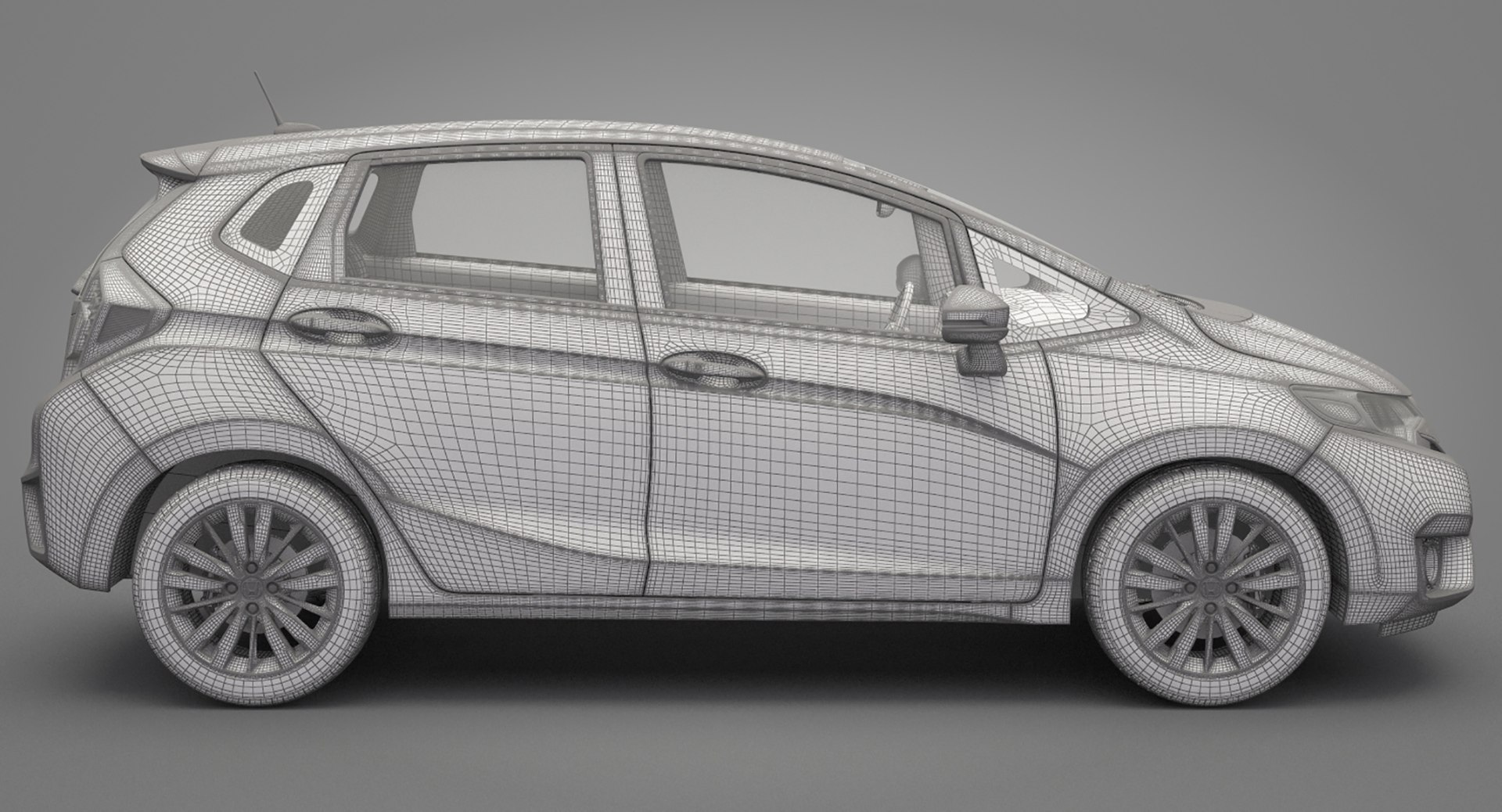 Honda Fit 3D Model - TurboSquid 2356370