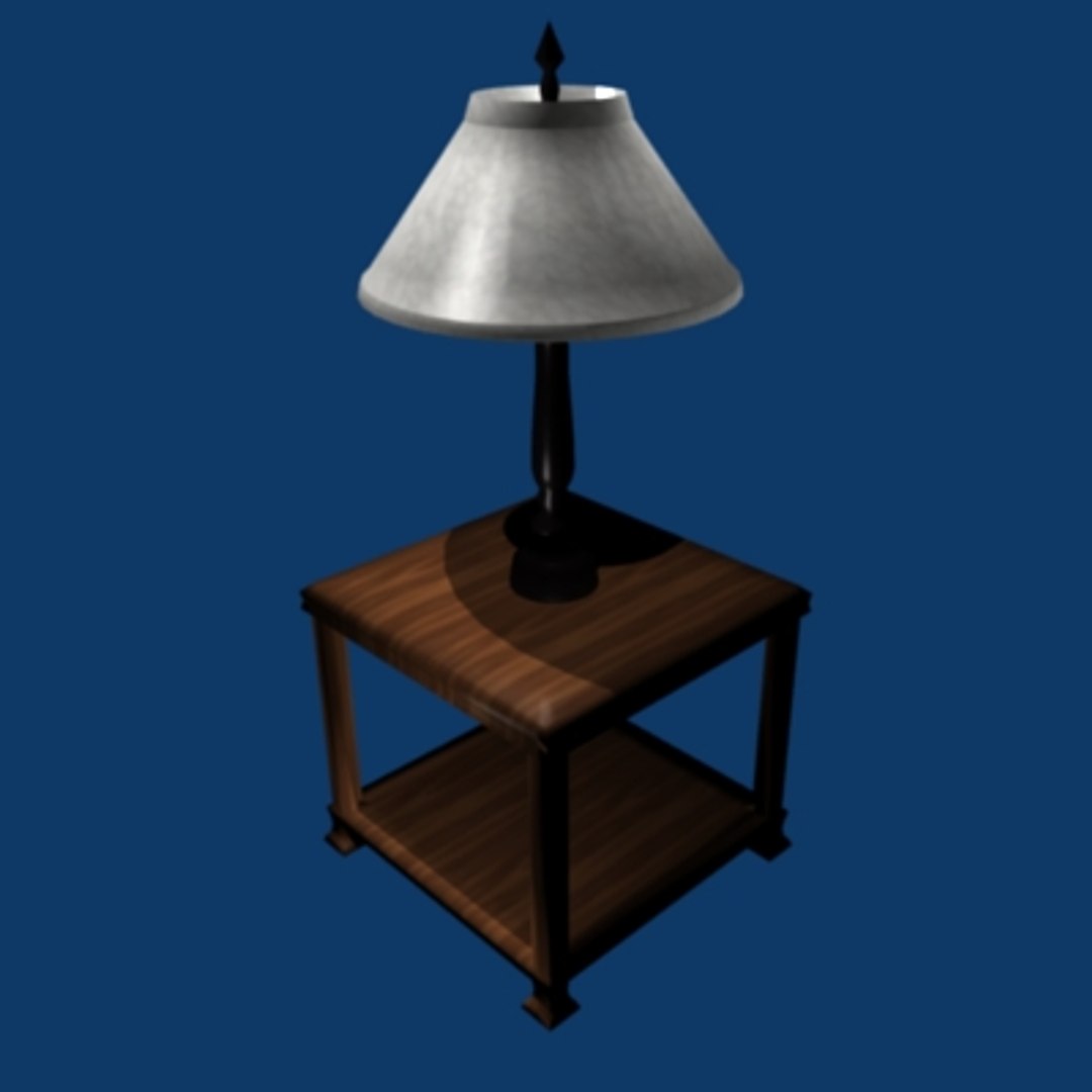 Table Lamp 3d Model