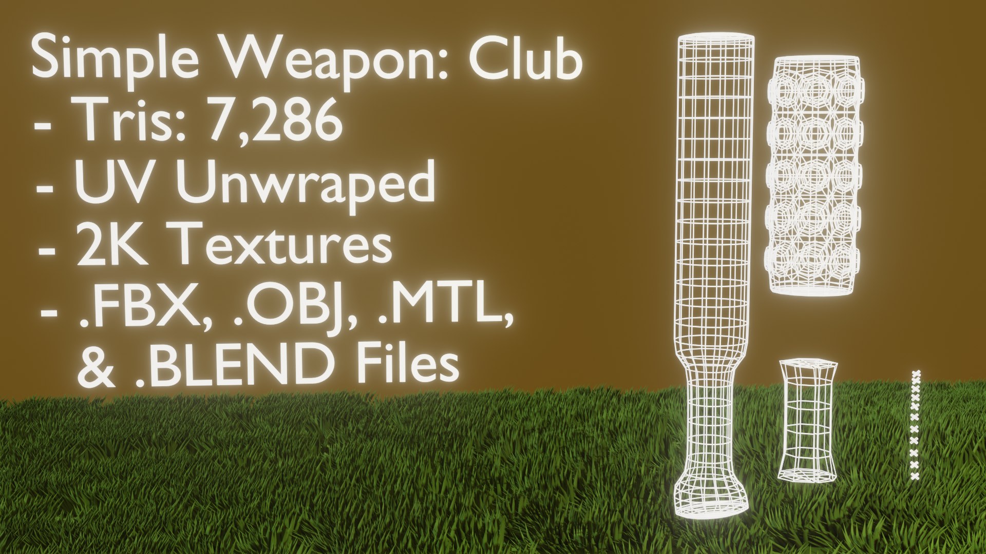 3D Simple Fantasy Weapons Pack - TurboSquid 2136475