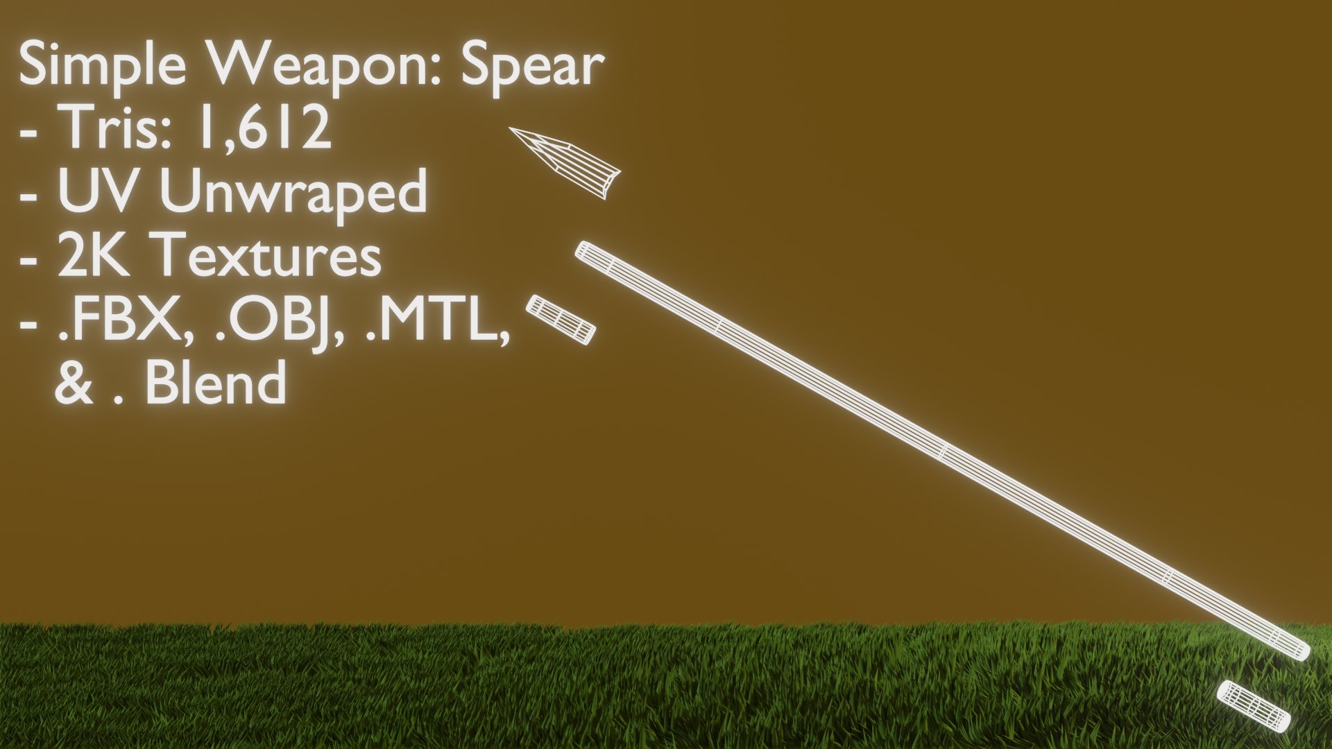 3D Simple Fantasy Weapons Pack - TurboSquid 2136475