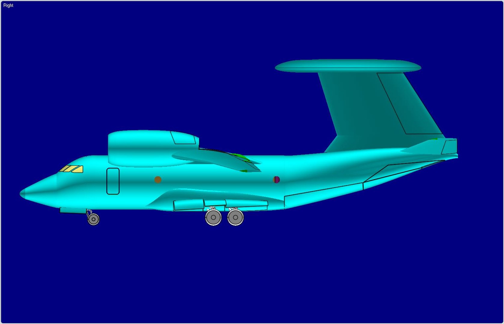 3d Model An-71 Madcap Rev Aew
