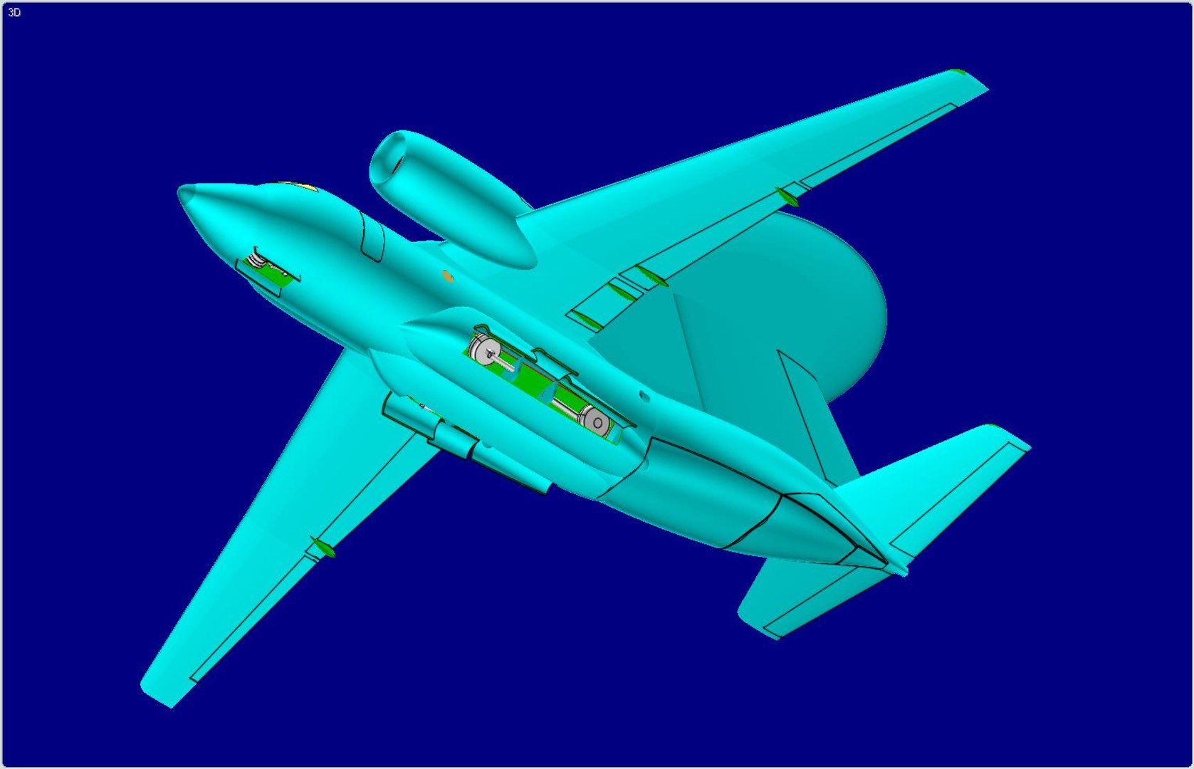 3d Model An-71 Madcap Rev Aew