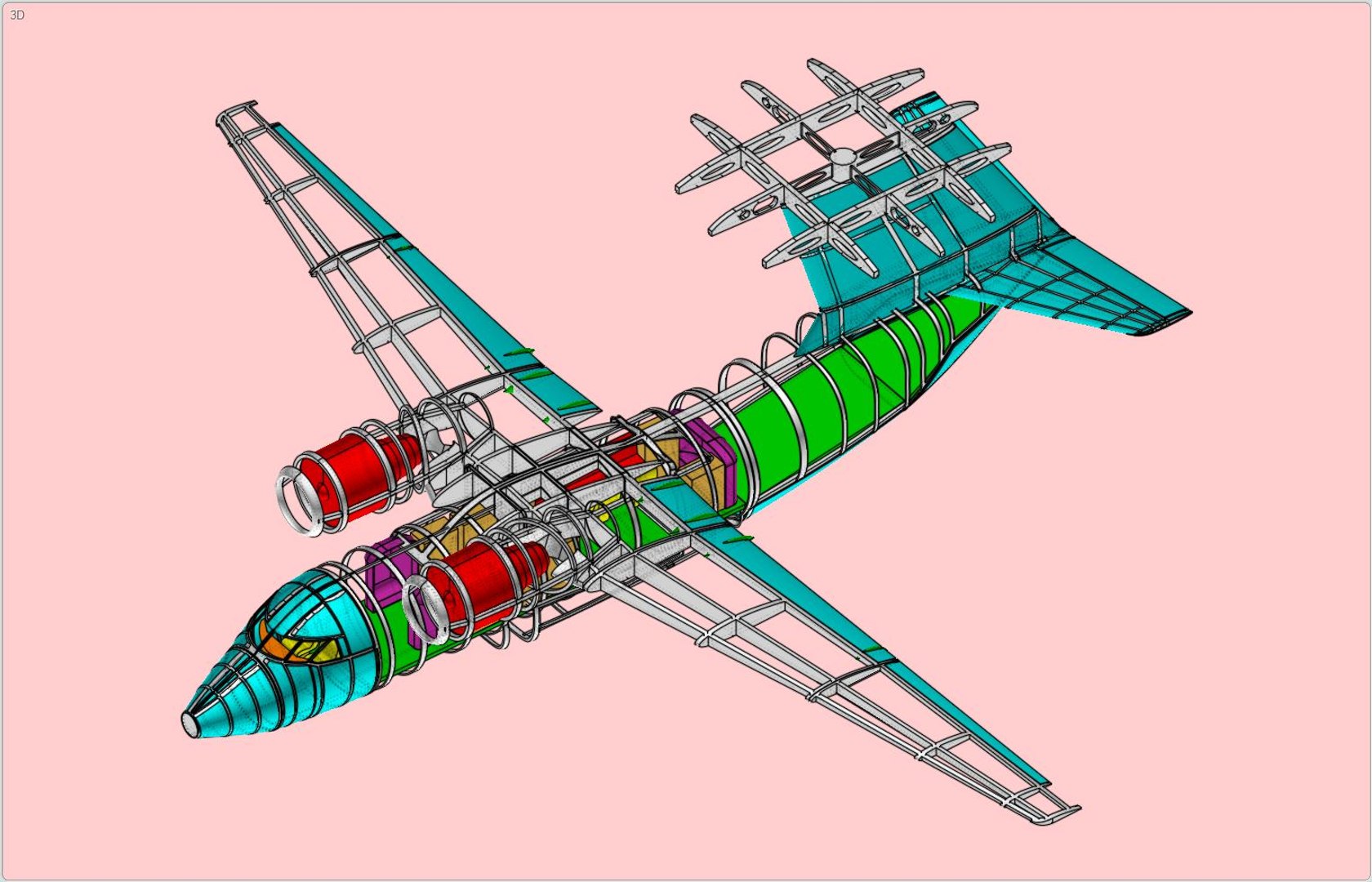 3d Model An-71 Madcap Rev Aew