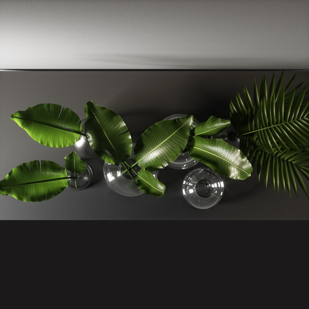 Decorative Branch Set 3D Model - TurboSquid 1287225