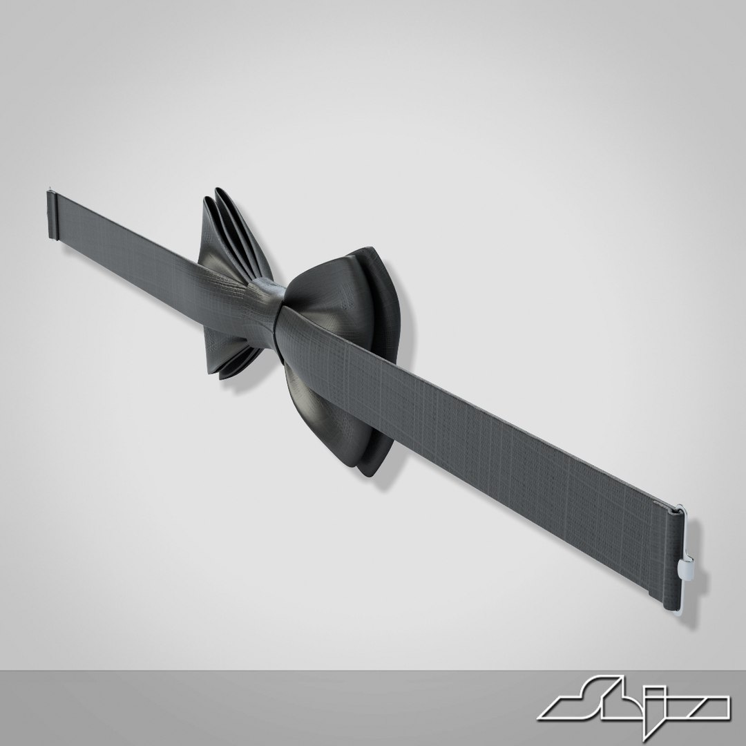 3d bow tie model