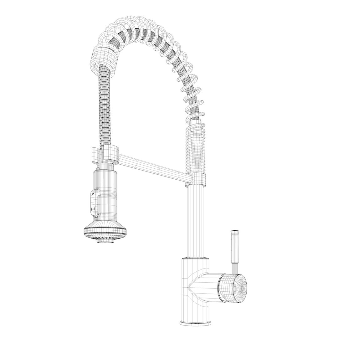 Kitchen Tap 3D Model - TurboSquid 1350789