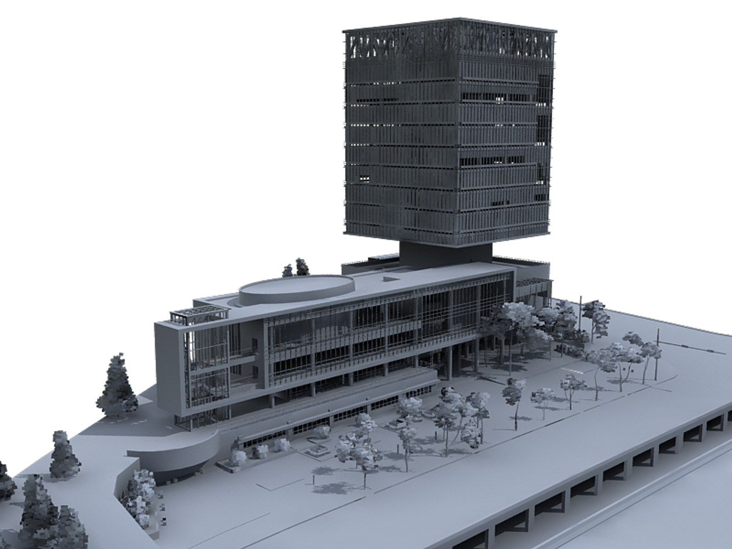 3d building model