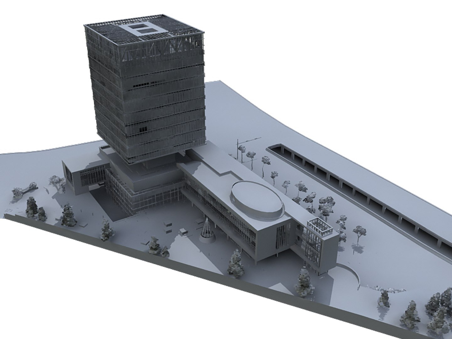 3d building model