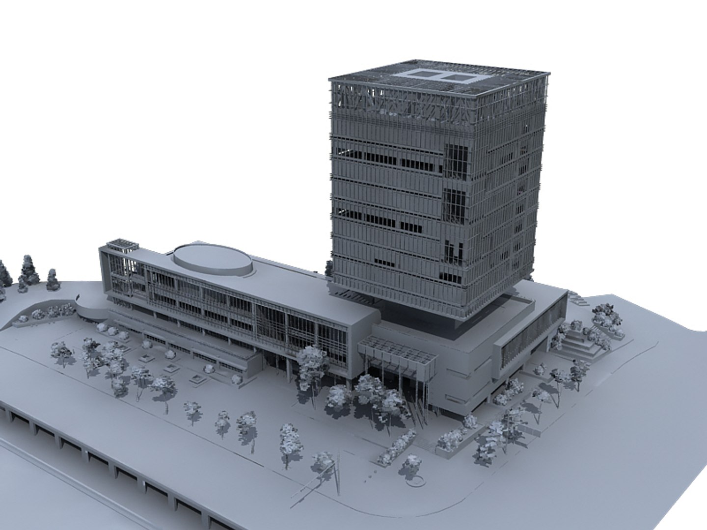 3d building model