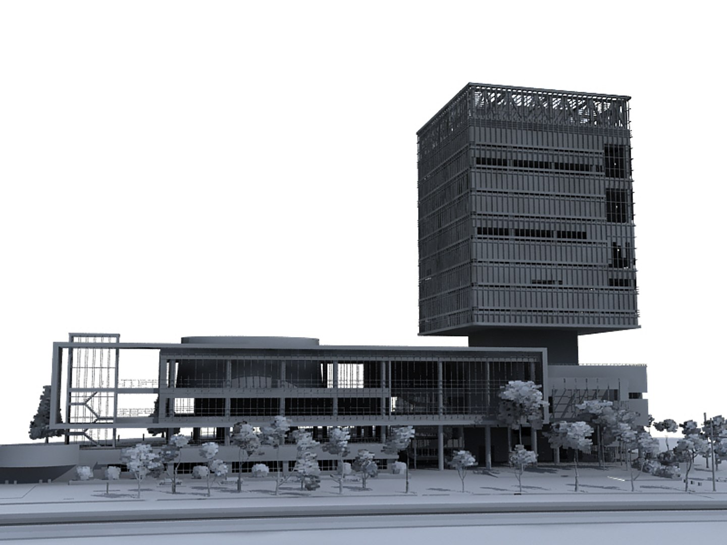 3d building model